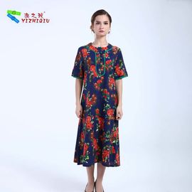 YIZHIQIU Manufacture Price Oem Print Pattern Dress