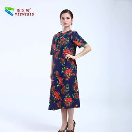 YIZHIQIU Manufacture Price Oem Print Pattern Dress
