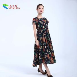 YIZHIQIU Umbrella High Waist Prom Pleated Dresses