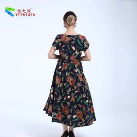 YIZHIQIU Umbrella High Waist Prom Pleated Dresses