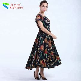 YIZHIQIU black bohemian women dresses wholesale