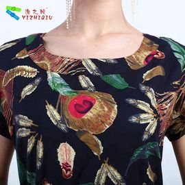 YIZHIQIU black bohemian women dresses wholesale