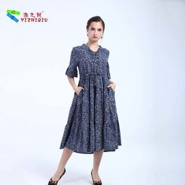 YIZHIQIU Breathable Summer Loose Umbrella Dresses