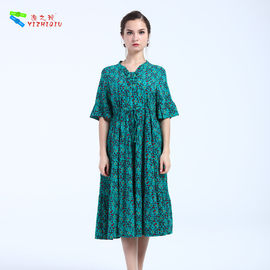 YIZHIQIU Chinese short sleeve hot night dress
