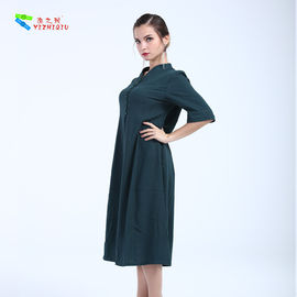 Comfortable Spring Short Sleeve Cotton Summer Clothing Floral / Print Pattern Type