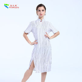 YIZHIQIU spring Anti-Wrinkle 100% Cotton dress for women
