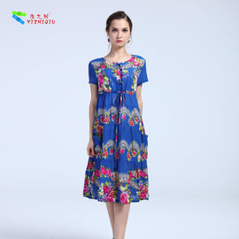 YIZHIQIU Breathable cotton dress women