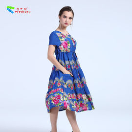 YIZHIQIU Breathable cotton dress women
