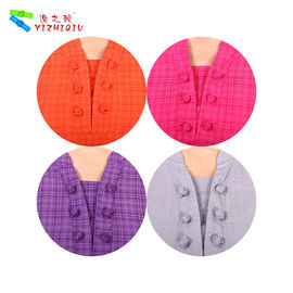 Comfortable Cotton Summer Clothing Ladies Dresses Washable , Mid - Calf Length