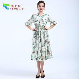 Largos Casual Long Cotton Summer Dresses None Decoration For Beach
