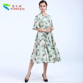 Largos Casual Long Cotton Summer Dresses None Decoration For Beach