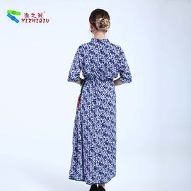 Simple Slim Fitted Ladies Long Sleeve Dresses With Handmade Button Design