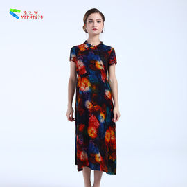 Short Sleeve Washable Women Summer Dress