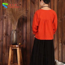 YIZHIQIU Linen Blouse vestidos casuales mujer ropa mujer