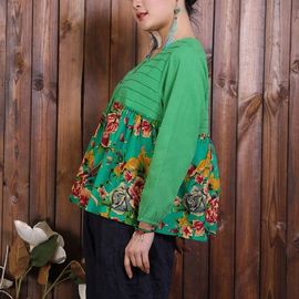 YIZHIQIU ladies cotton tops and blouses Casual Blouse ropa mujer
