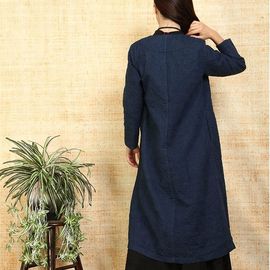 Embroidered Chinese Style Winter Coats
