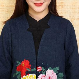 Embroidered Chinese Style Winter Coats