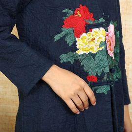 Embroidered Chinese Style Winter Coats