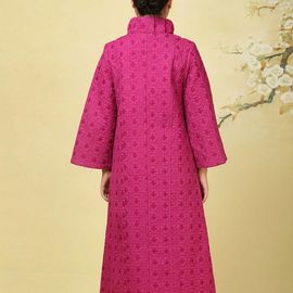 Ladies Chinese Cotton Padded Jacket None Detachable Part , Customized Color