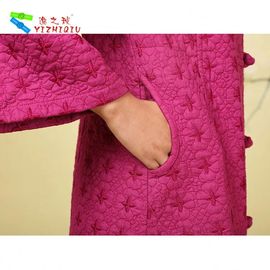 Ladies Chinese Cotton Padded Jacket None Detachable Part , Customized Color
