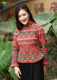 Cotton Padded Chinese Embroidered Blouses