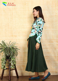 Traditional Mandarin Collar Long Sleeve Cheongsam Top