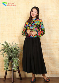 Breathable Ladies Cotton Clothing Modified Vintage Cheongsam Shirt Double Layer Quilting