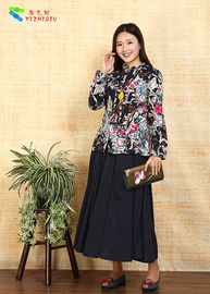Short Women Chinese Tang Suit Jacket Clothing Top Coat Cotton Padded