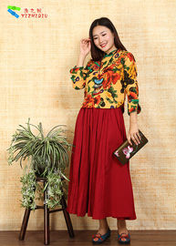 Long Sleeve Chinese Ladies Blouses