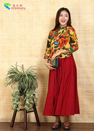 Long Sleeve Chinese Ladies Blouses