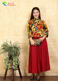 Long Sleeve Chinese Ladies Blouses