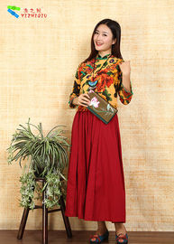 Long Sleeve Chinese Ladies Blouses