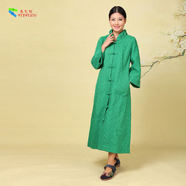 Buckle Cotton Winter Clothing Cotton Padded Coat Pleated Collar Cheongsam Type