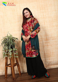 Vintage Warm Thick Winter Qipao Dress Cotton Padded , Quilting Embroidery Design
