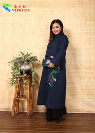 Chinese Traditional Embroidery Cotton Winter Clothing Embroidered Winter Coats