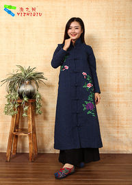 Chinese Traditional Embroidery Cotton Winter Clothing Embroidered Winter Coats