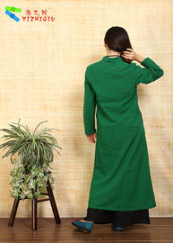 Traditional Chinese Clothing Female Floral Embroidered Coat For Daily Wear