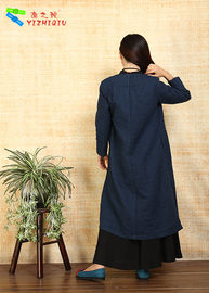 Adults Casual Chinese Style Winter Coats Embroidered Anti Shrink For Outdoor