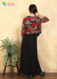 Solid Color Womens Linen Suits Clothing Slim Fit Short Chinese Outerwear