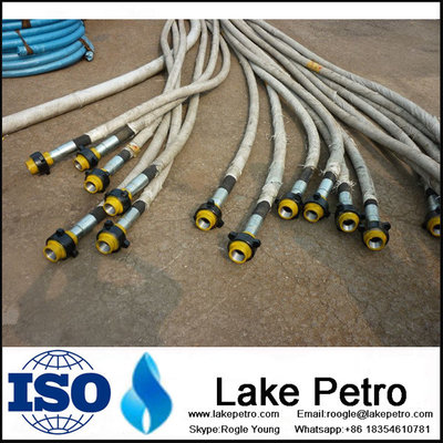 API 7K drilling mud hose with hammer union