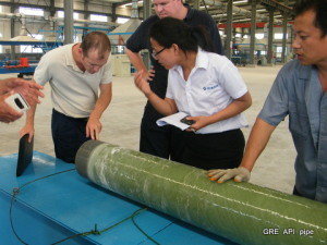 factory price API 15HR/15LR GRE pipe/FRP pipe