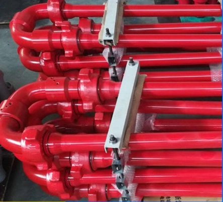 China Integral pup joints and welded straight pipe for hose loop and ring manifold supplier