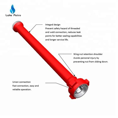  API 6A AISI 4130 NS-1 standard high pressure integral straight pipe for sale supplier