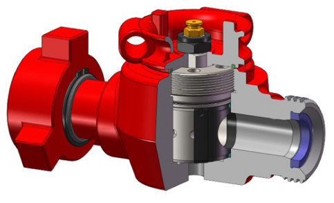 API 6A standard Plug Valve with standard Male and Female end connections supplier