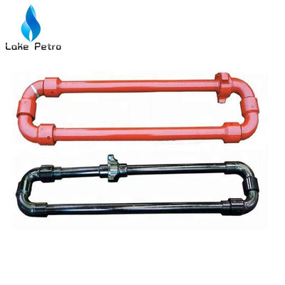 High pressure cementing and circulating steel hose loop under sour gas fluids supplier
