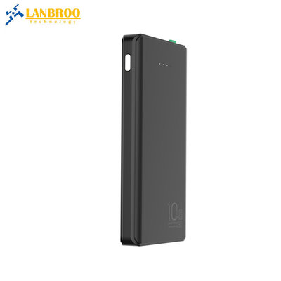 LPQ-01 Lanbroo Power Bank 10400MAH QC3.0 Fast Charge Power Bank with Cable Mobile Portable Charger