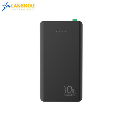 LPQ-01 Lanbroo Power Bank 10400MAH QC3.0 Fast Charge Power Bank with Cable Mobile Portable Charger