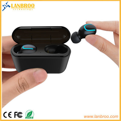 Mini TWS Earphone Compact And Little Invisible Earbuds Support voice prompt and power display on ios device