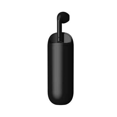 Mono bluetooth earphone with charging box the best Xmas gift lower power consumption and longer playback time