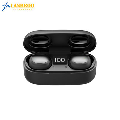 LED display charger box mini TWS earphone hot supply lanbroo TWS bluetooth earbuds made in China